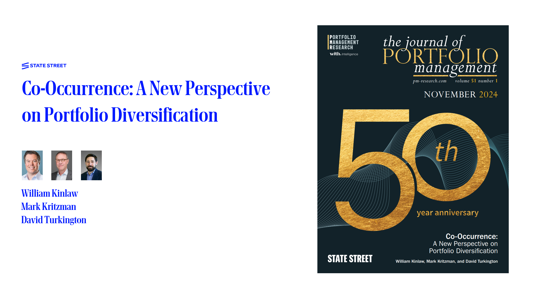 Insights | Research from State Street Markets | Co-Occurrence: A New ...